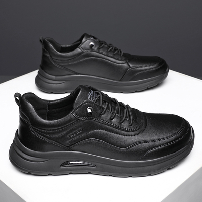 【大码男鞋加宽运动休闲皮鞋】