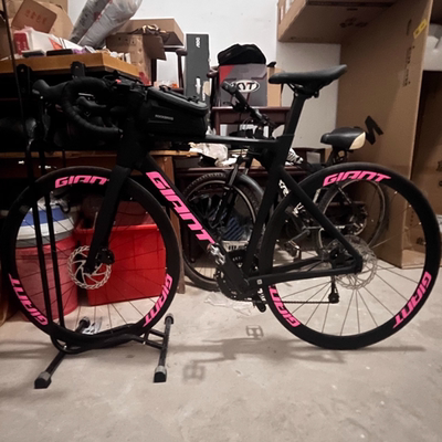 车圈捷安特车轮组贴纸