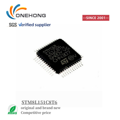 STM8L151C8T6 C4T6 C6T6 K4T6 K6T6 K4U6 K6U6 R6T6 R8T6微控制器