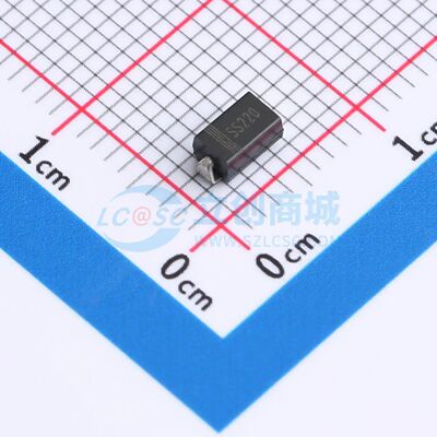 SS220 肖特基二极管 SMA 电压:200V 电流:2A