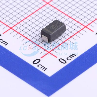 SMAJ200A 静电和浪涌保护(TVS/ESD) DO-214AC(SMA) 单向TVS