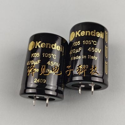 K05450471全新原装Kendeil 450V470UF 450VDC意大利肯德尔电容K05