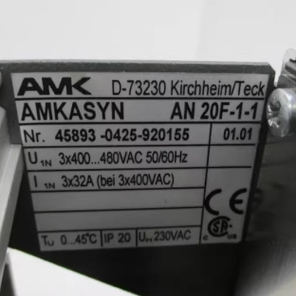 AMK AN20F-1-1 电源 45893 400-480VAC 32A NSMP