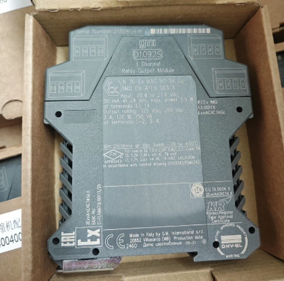 意大利防爆隔离栏GMI D1092S 安全继电器