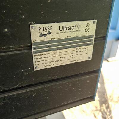 议价Ultract3 伺服电机 PHASE菲仕低惯量三相工控配件维修