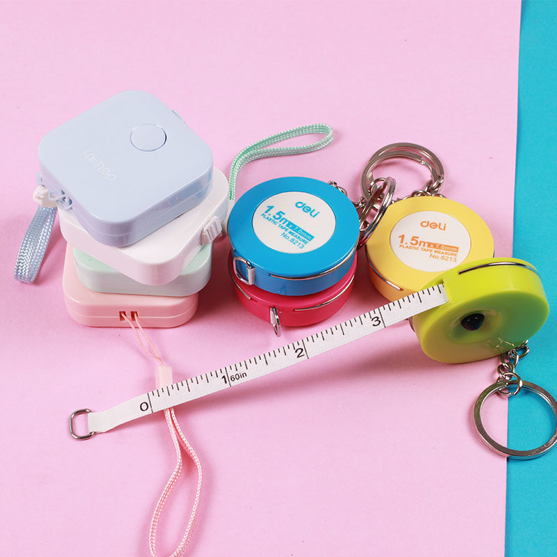 皮卷尺可爱清新迷你小皮尺学生测量三围胸围臀围腰围精度软尺_虎窝淘