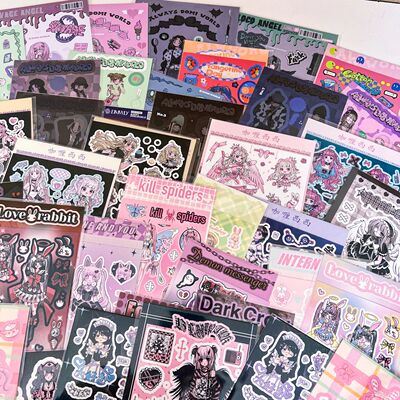 Arrival Full Set Decor Stickers Magic Angel Sweet Scrapbooki