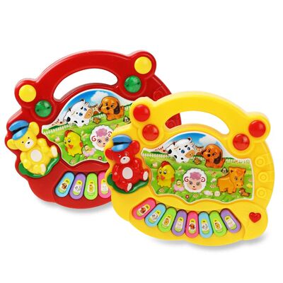 Baby Musical Toy with Animal Sound Kids Piano Keyboard Elect