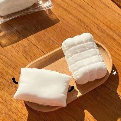 Fun Squishy Soap Fidget Toy Milk White Squishy Texture Stres
