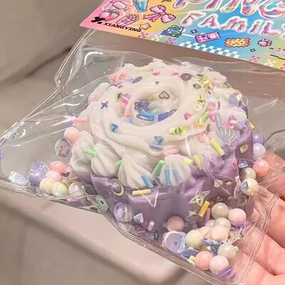 Taba Squishy Cake Doughnut Stress Relief Toy Sensory Fidget