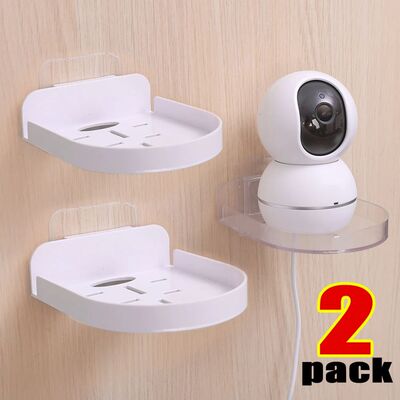 1/2Pcs Self Adhesive Security Camera Wall Mounting Bracket P