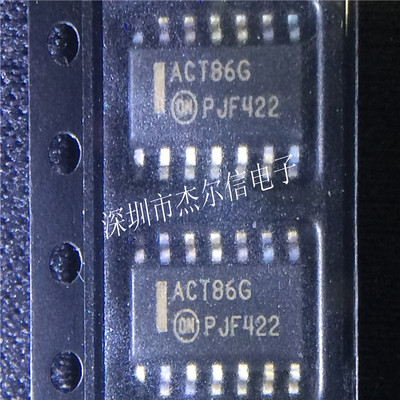 MC74ACT86DR2G MC74ACT86 ACT86G ON SOP-14 全新进口原装 可直拍