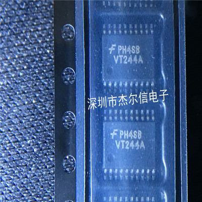 74VHCT244AMTCX 丝印VT244A FSC TSSOP-20 全新进口原装 可直拍