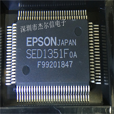 SED1351FOA SED1351F EPSON QFP-100 全新进口原装 可直拍 出样