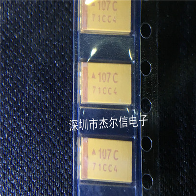 TAJD107K016RNJ 100UF 16V 10% 7343 D型 AVX进口原装 可直拍出样