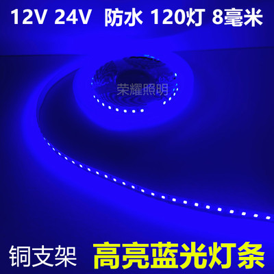 120灯283524V高亮LED蓝光12V防水