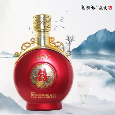 马邑春藜麦酒精装喜宴款42%vol*500ml清香型白酒山西纯粮食藜麦酒