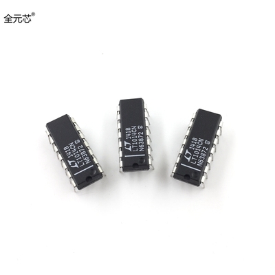 LT1014CN 芯片 直插十四脚 DIP14 线性仪表运算缓冲放大器IC集成