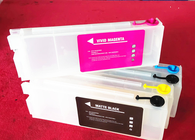 EPSON爱普生T7270打印机墨盒加墨