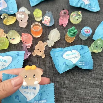 5/20/40pcs Luminous Animal Blind Bag Mini Blind Box Toys Cut
