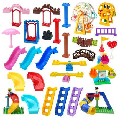 Big Building Blocks Slide Stair Swing Seesaw Ferris Wheel Se
