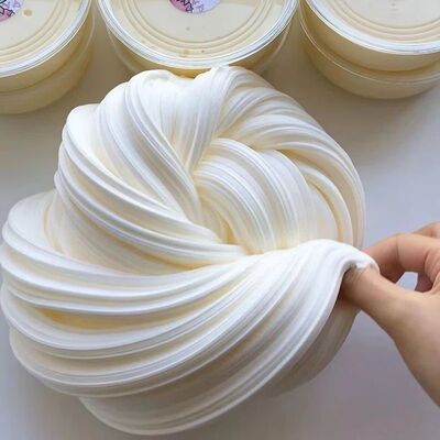 Crystal Slime Liquid Bubble Putty Non-Newtonian Expands Boun
