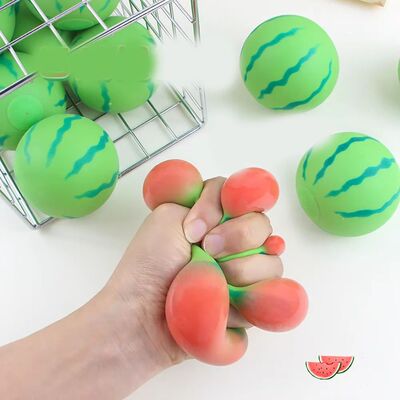 1pcs New Fruit Watermelon Squeeze Toy To Relieve Stress And