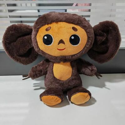 Russia Anime Cheburashka Plush Doll Big Eyes Monkey Чебу