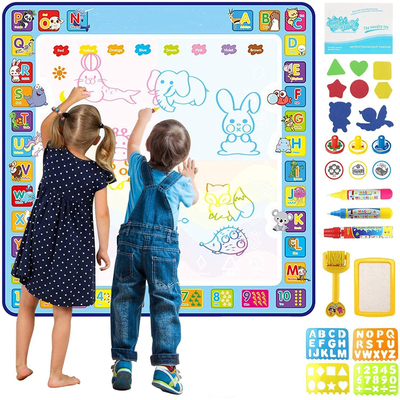 Coolplay Magic Water Drawing Mat Coloring Doodle Mat with Ma