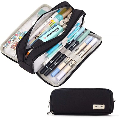 Pencil Case Large Capacity Pencil Pouch Aesthetic Pen Bag Of