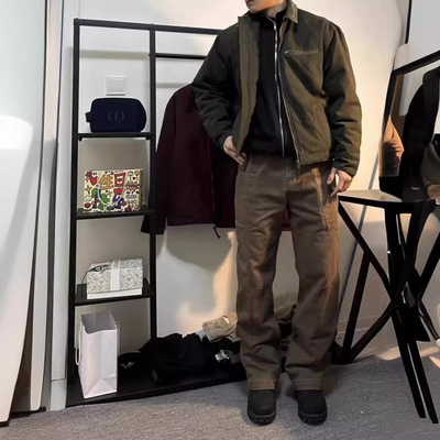 【NOLOGOPLUS】男士直筒卫裤