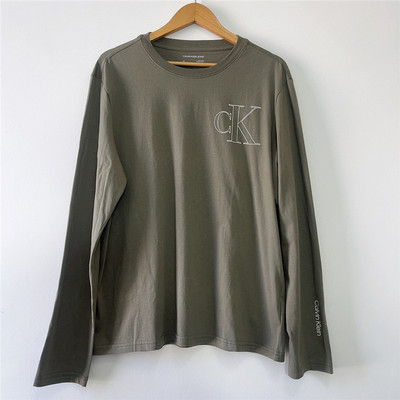 青年大logo长袖T恤简约打底衫