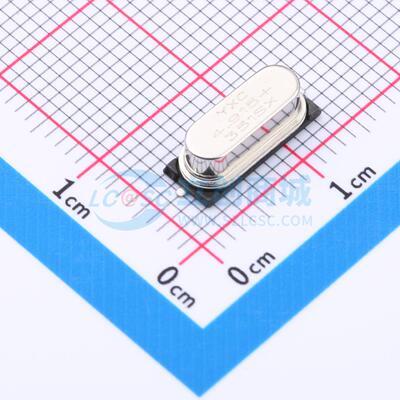 无源晶振 X49SM49152MSD2SC-1 HC-49S-SMD 4.9152MHz ±20ppm 20p