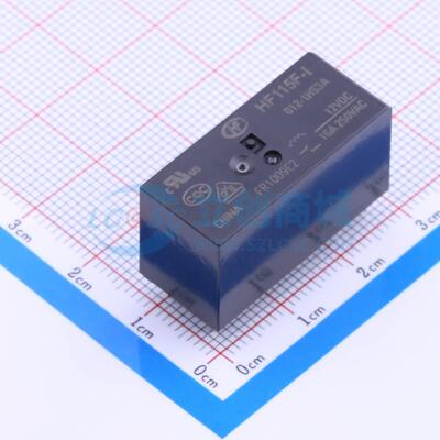 功率继电器 HF115F-I/012-1HS3A DIP,12.7x29mm 6 12V 电子元器件