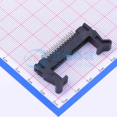 连接器 Z-S322026S1BLT1 插件,P=2mm 2x13P 牛角扣