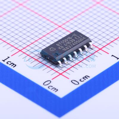 功率电子开关 BTS50161EKBXUMA1 SOIC-14-EP 原装 电子元器件配单