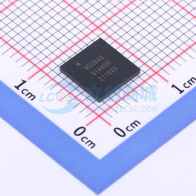 无线收发芯片 NRF52840-QIAA-R7 AQFN-73-EP(7x7) 电子元器件配单