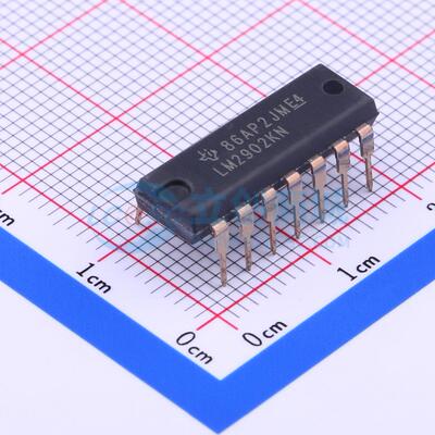 运算放大器 LM2902KN DIP-14 原装正品 电子元器件配单