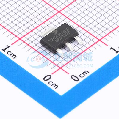 场效应管(MOSFET) BSP322P SOT-223 TECH PUBLIC(台舟) 原装正品