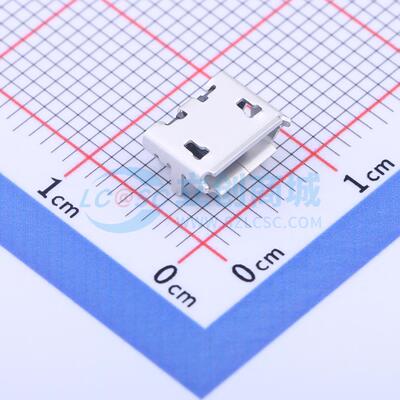 USB连接器 MC-601-AJT SMD 母 卧贴 5P 原装正品 电子元器件配单