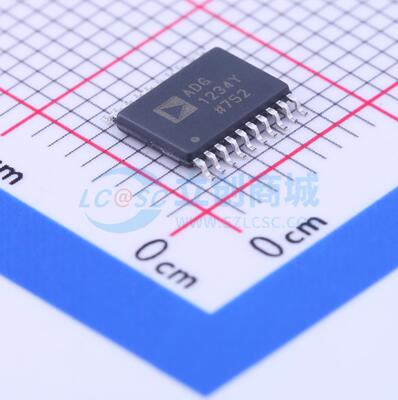 模拟开关/多路复用器 ADG1234YRUZ TSSOP-20 原装 电子元器件配单