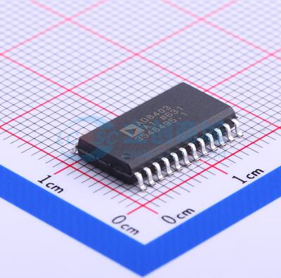 数字电位器 AD8403ARZ1 SOIC-24-300mil ADI(亚德诺) 电子元器件