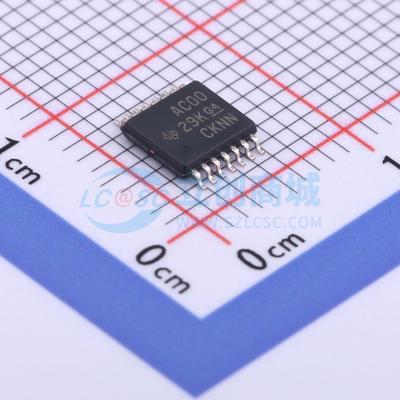 逻辑门 SN74AC00PWR TSSOP-14 原装正品 电子元器件配单