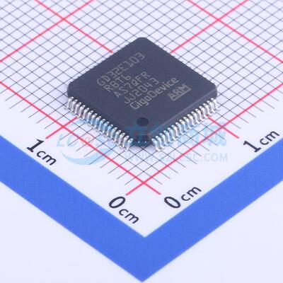 单片机(MCU/MPU/SOC) GD32E103RBT6 LQFP-64(10x10) 电子元器件