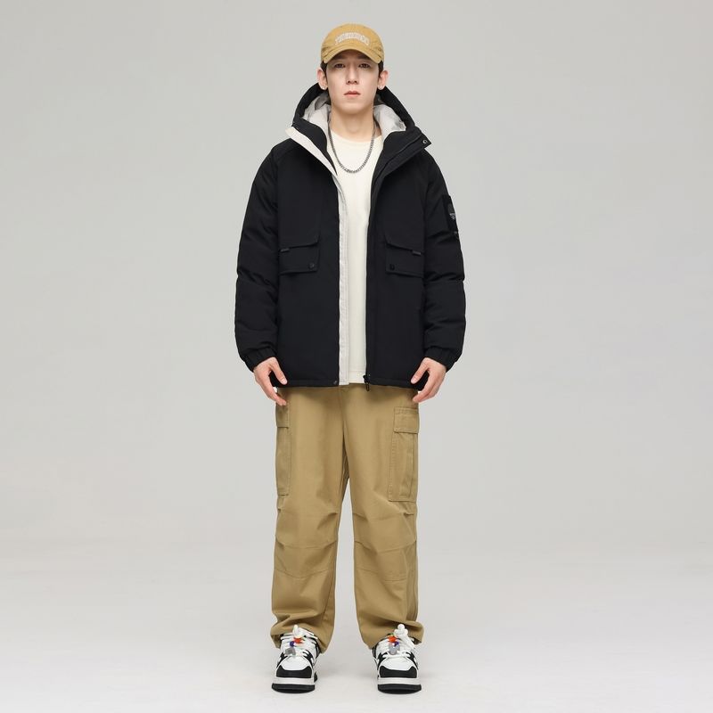 今年流行爆款羽绒服男2024新款冬季加厚薄款男中长款青少年内胆