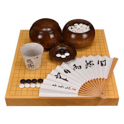 围棋棋盘香榧木一枚板实木本榧桌上碁盘20301/20302