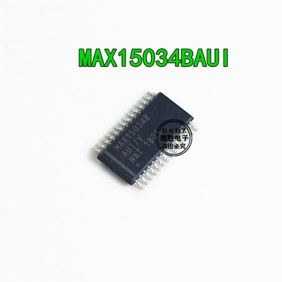 MAX15034BAUI+T TSSOP-28 晶体管驱动器降压稳压器控制器全新原装