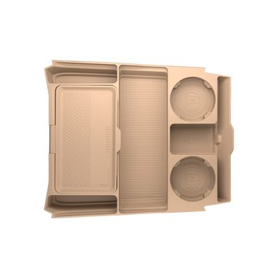 适用25款风云T11中控下储物盒扶手箱眼镜收纳箱汽车用品改装配件