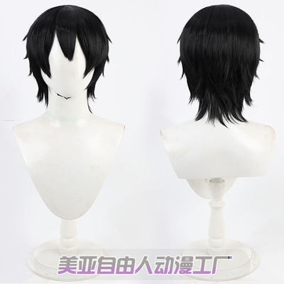 自由人盗墓笔记张起灵cos假发