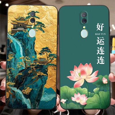 luckrider适用于OPPOA9中式PCEM00防摔pcat10保护套PCAT10新款PCAM10软硅胶pcem00复古pcam10网红a9x手机壳